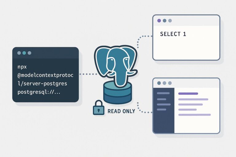 用 mcp-server-postgres 暴露 PostgreSQL 到 Claude 与 VS Code（完整教程）