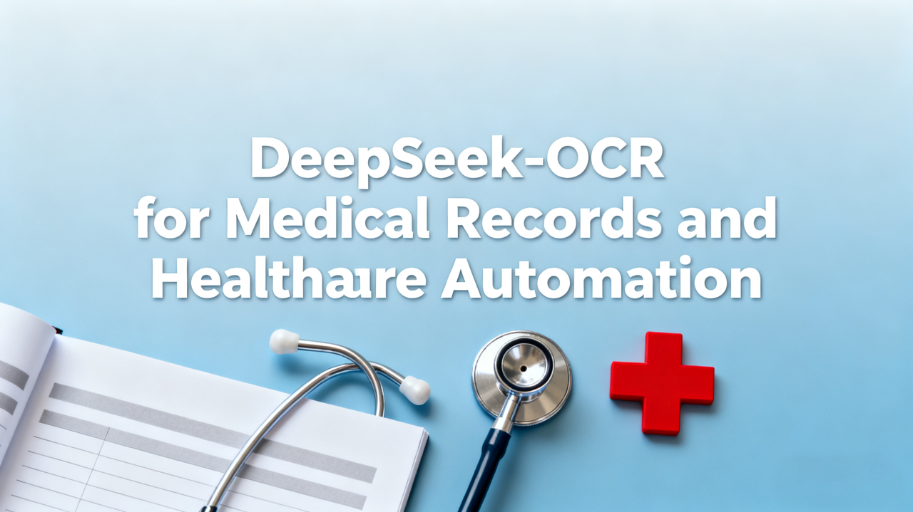 DeepSeek-OCR for Medical Records and Healthcare Automation - skywork ai