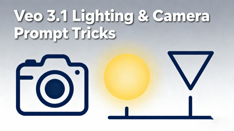 Veo 3.1 Lighting & Camera Prompt Tricks - Skywork ai