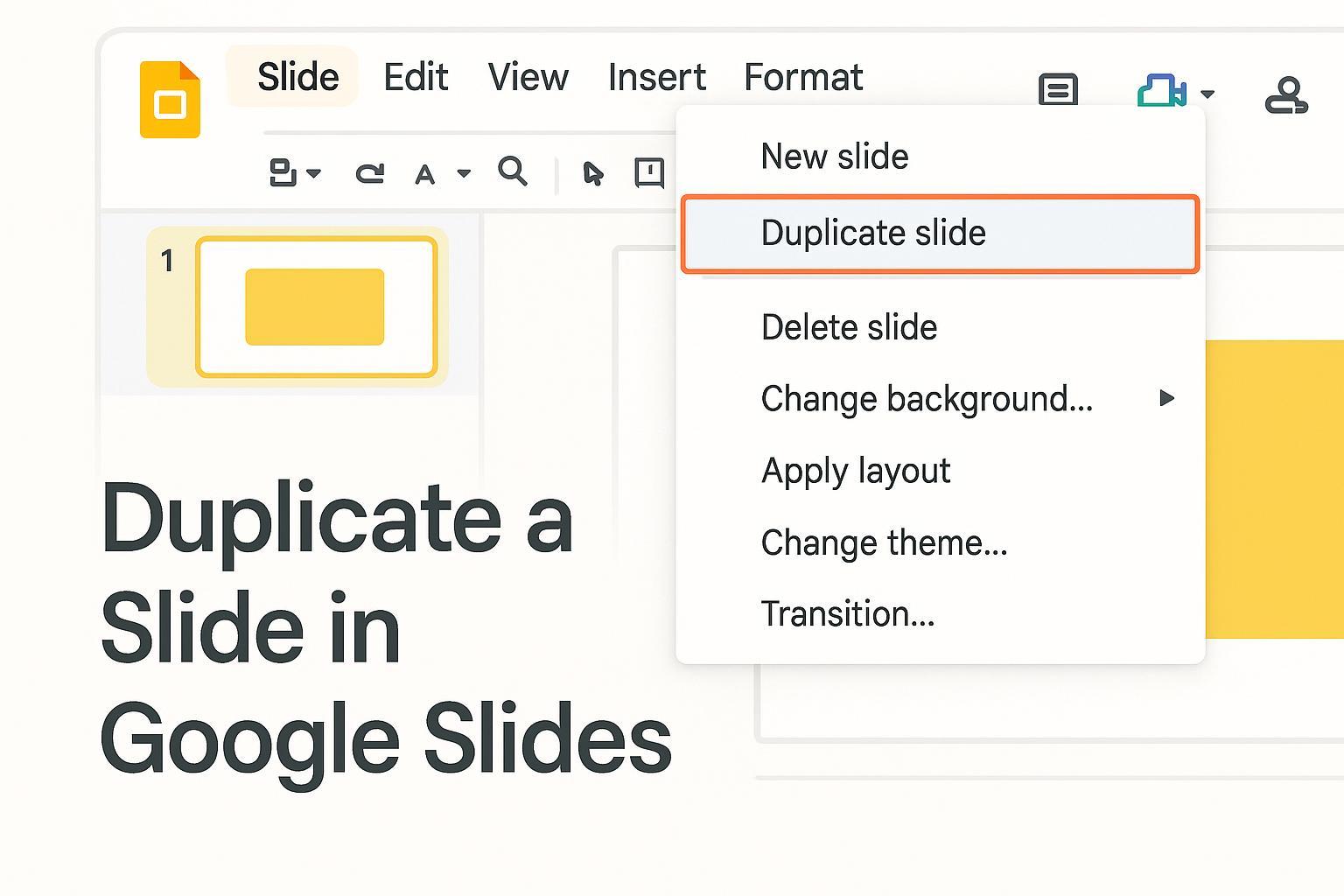 How to Duplicate a Slide in Google Slides (Step-by-Step)