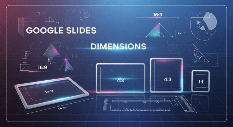 Google Slides Dimensions (px): Pixel Sizes, Presets & Setup Guide