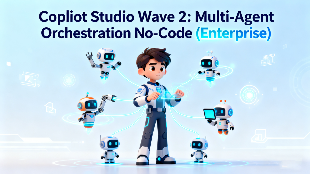 Copilot Studio Wave 2: Multi-Agent Orchestration No-Code (Enterprise ...